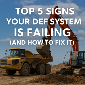Top 5 Signs Your DEF System On A Machine Is Failing & Fixes
